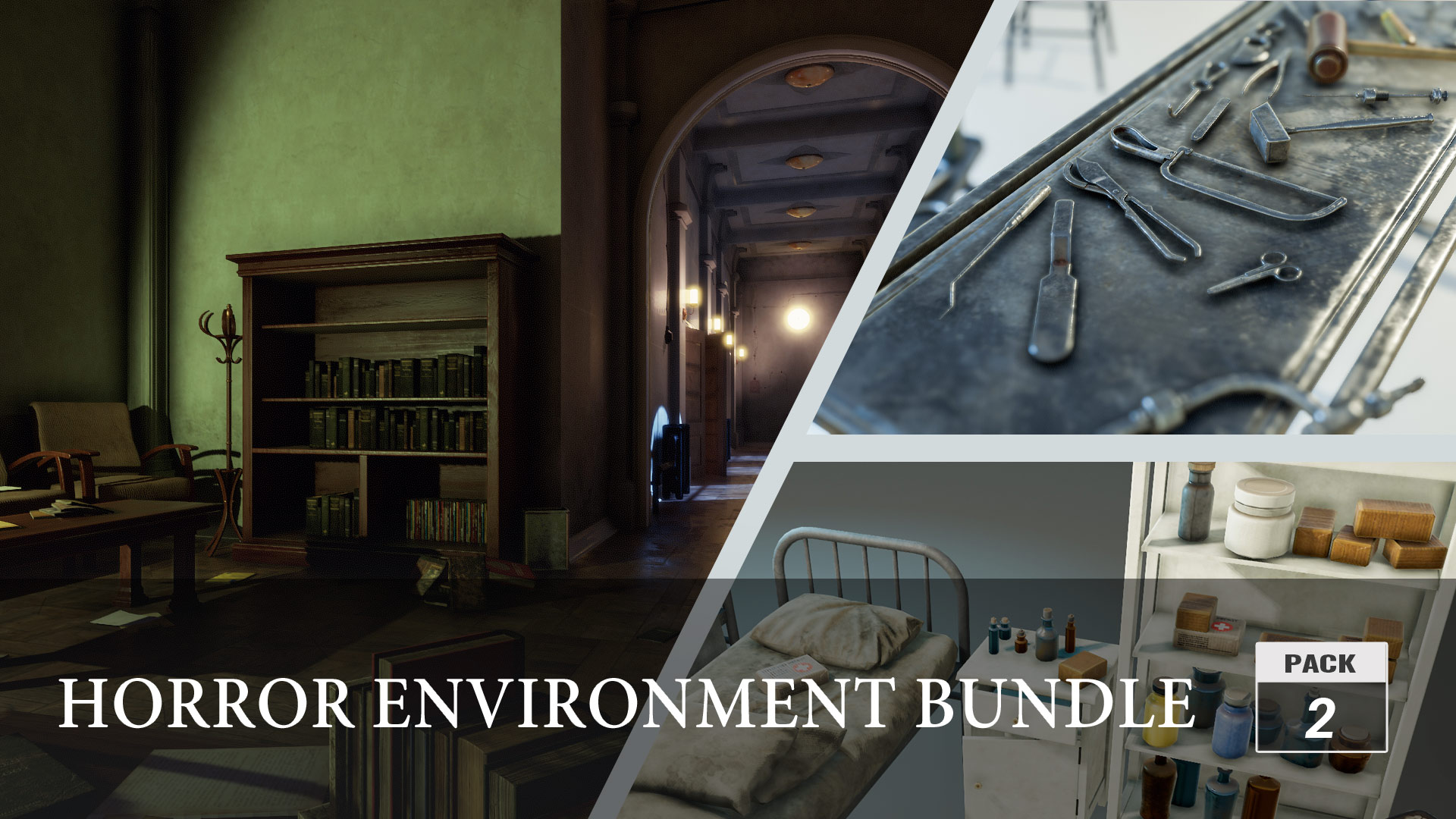 Horror Environment Bundle - iClone/Combo (Multiple-PID) - Reallusion ...