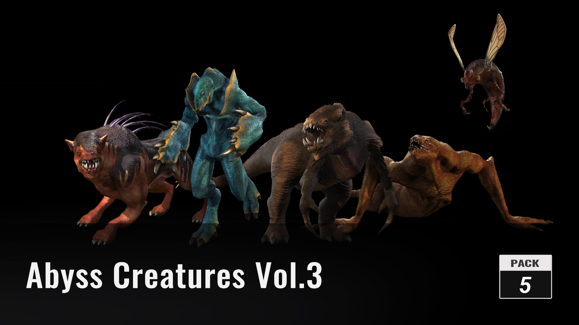 Abyss Creatures Vol.3 - iClone/Combo (Multiple-PID) - Reallusion ...