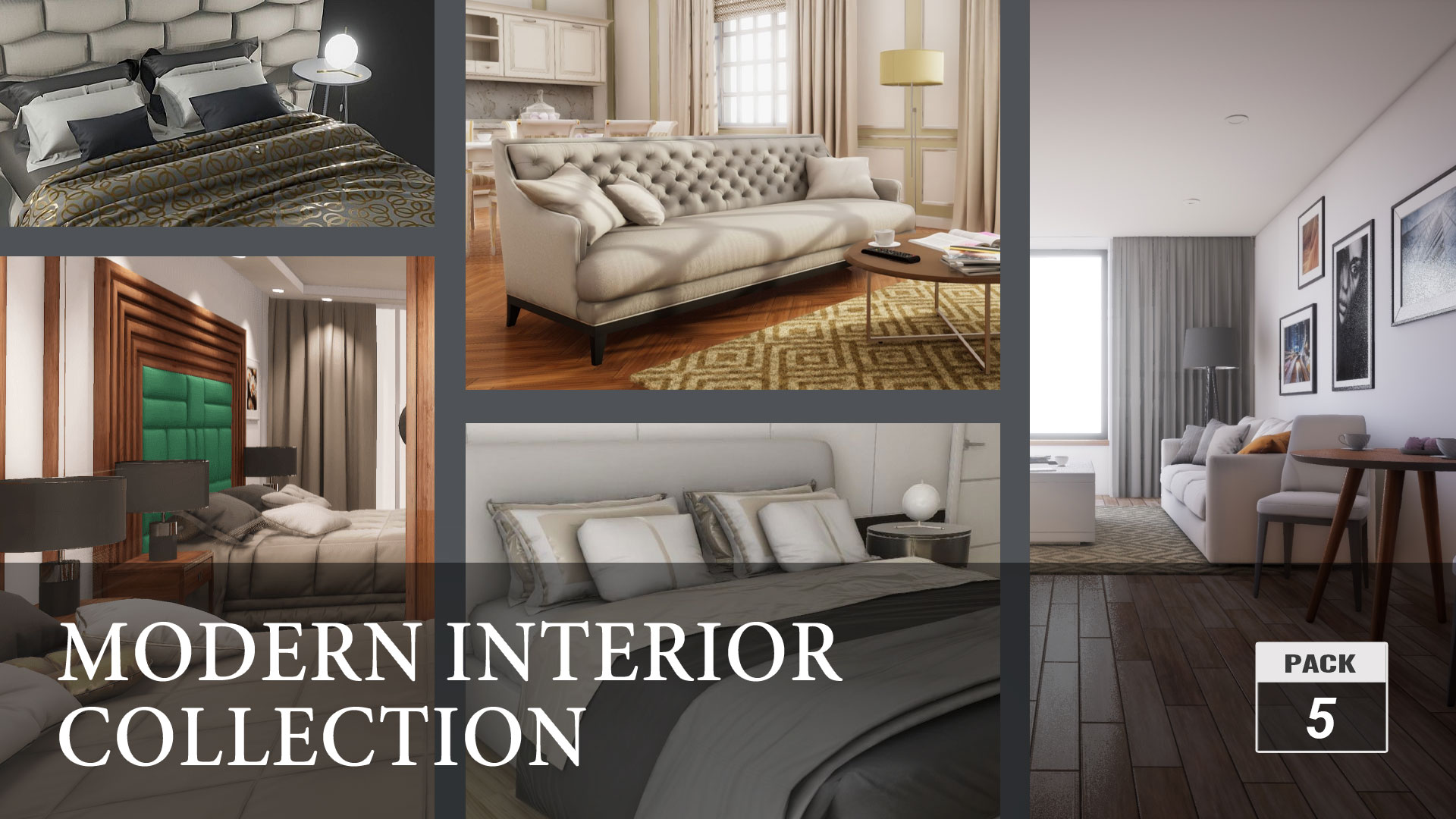 Modern Interior Collection - iClone/Combo (Multiple-PID) - Reallusion ...