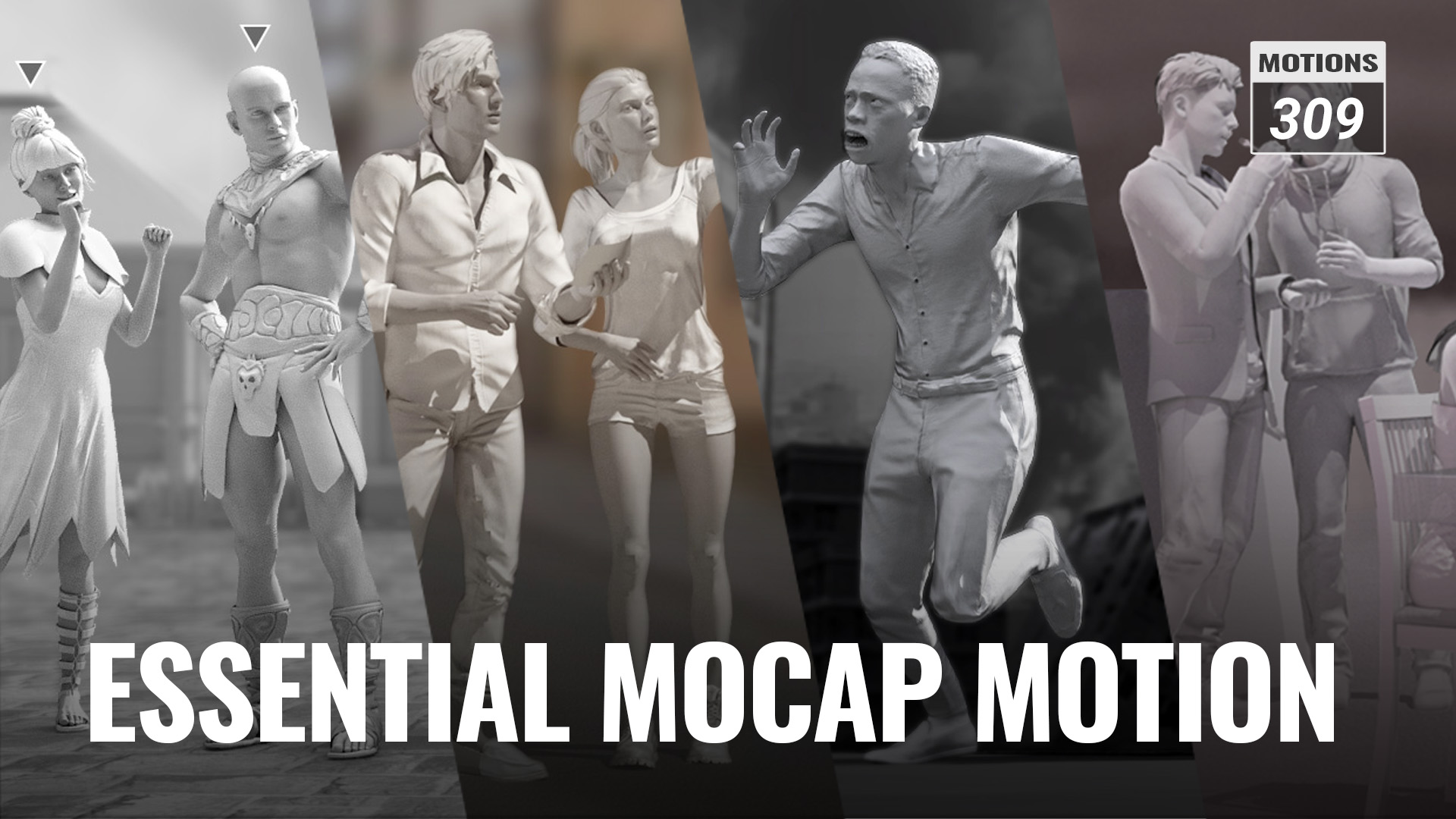 Essential Mocap Motion Pack - iClone/Combo (Multiple-PID) - Reallusion ...