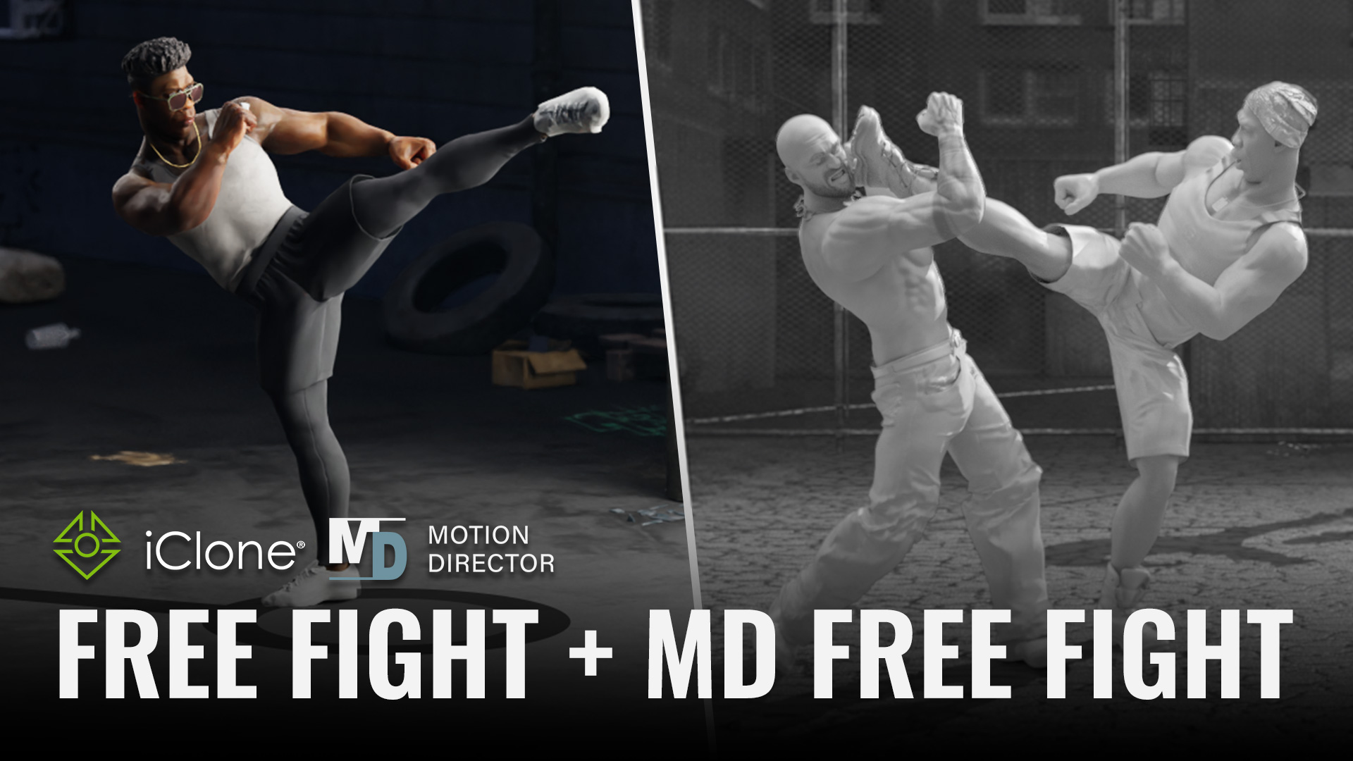 Free Fight + MD Free Fight - iClone/Combo (Multiple-PID) - Reallusion ...