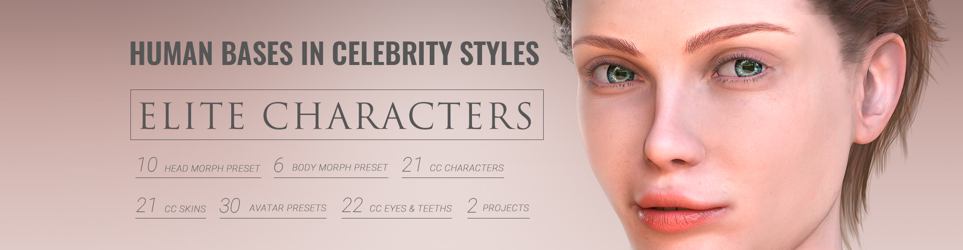 3D Character Creation - Reallusion Content Store
