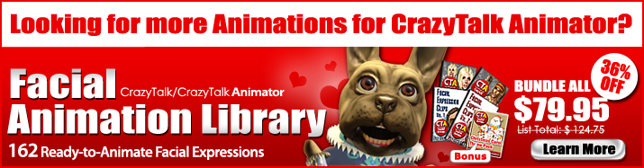 CrazyTalk Animator Content PowerTools Vol.1