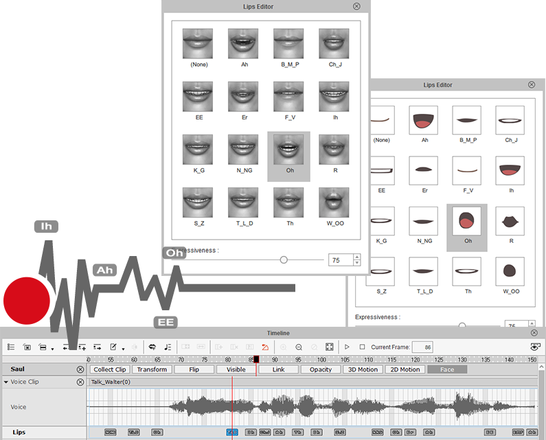 2D Character Animation and Facial Animation - CrazyTalk Animator 3