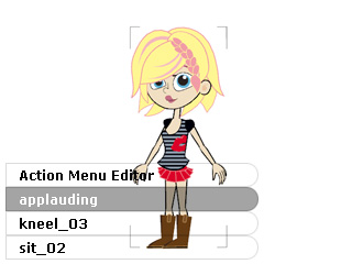 Defining a Custom Action Menu
