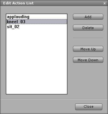 Defining a Custom Action Menu
