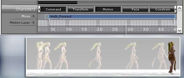 Motion Layer Track