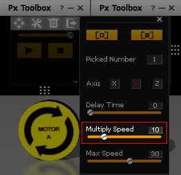 Adjusting Speed