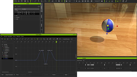 Animation Curve Editing | iClone