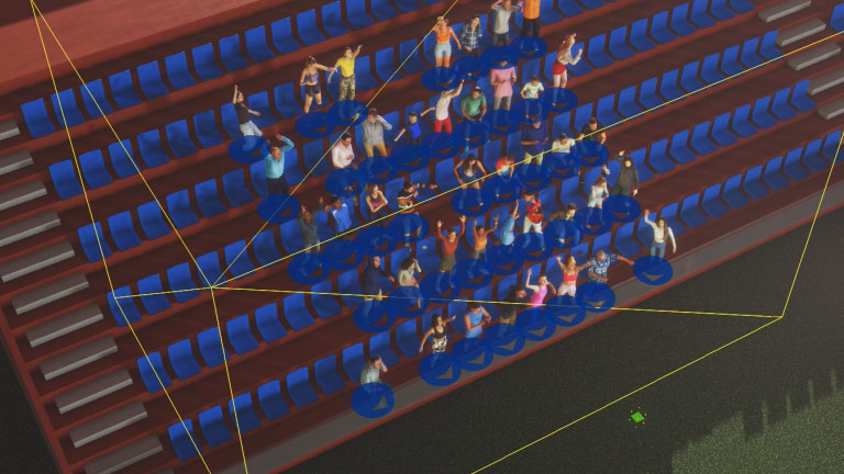 iClone Crowd Simulation - Sim Setup. Populate. Directable. Custom ...