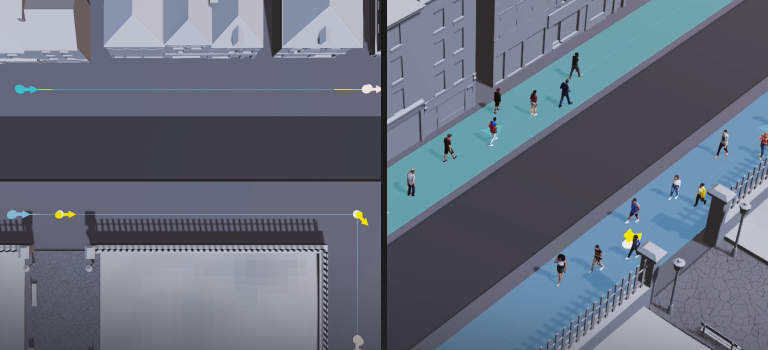 iClone Crowd Simulation - Sim Setup. Populate. Directable. Custom ...