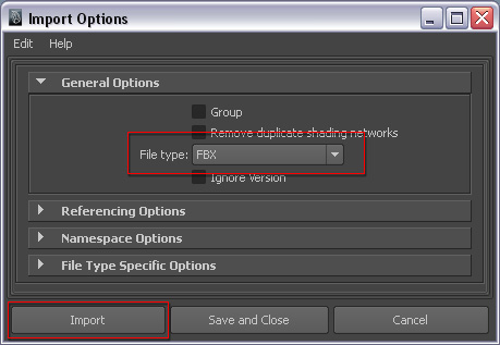 Exporting FBX to 3D Tools