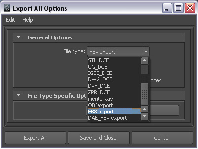 Importing FBX into 3DXchange