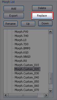 Using Morph List