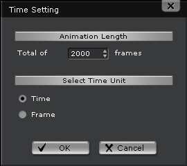 Time Setting Panel