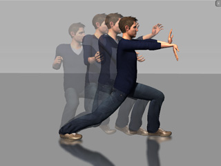 Producing a Custom Pose or Key-frame Motions