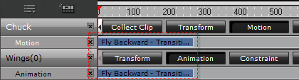 Splitting Motion Groups for Timeline Editing