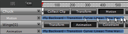 Splitting Motion Groups for Timeline Editing