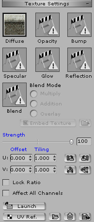 Modifying Texture Settings - Basic