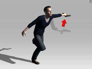 Removing Motions of Body Parts