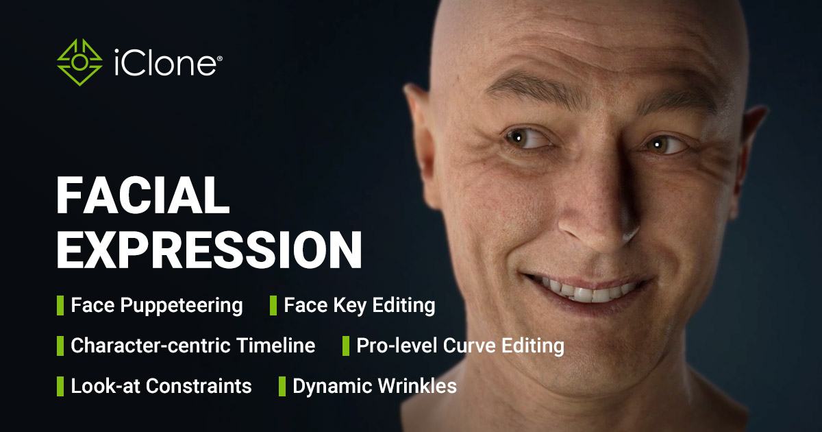 Facial Animation for 3D Character Animator | iClone