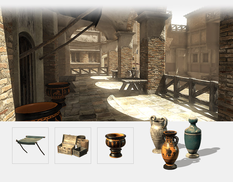 3D Assets: Scenes & Props for 3D Animation | iClone