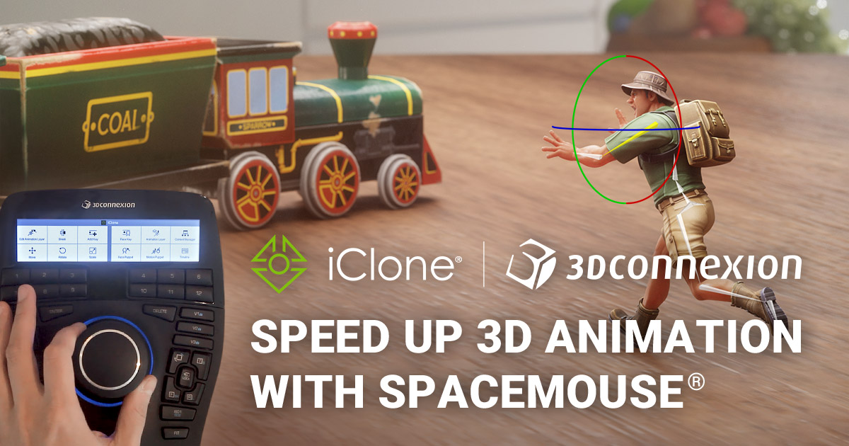 Accelerate 3D Animation Workflow with 3Dconnexion SpaceMouse®