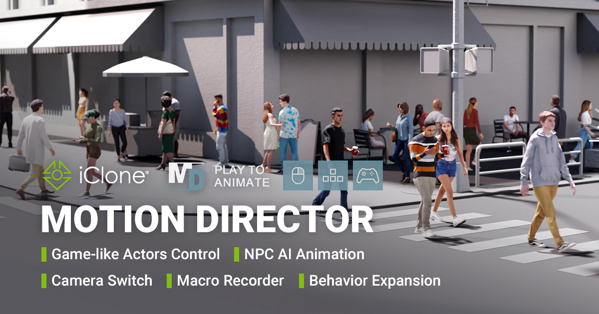 Character Animation with Motion Control | iClone