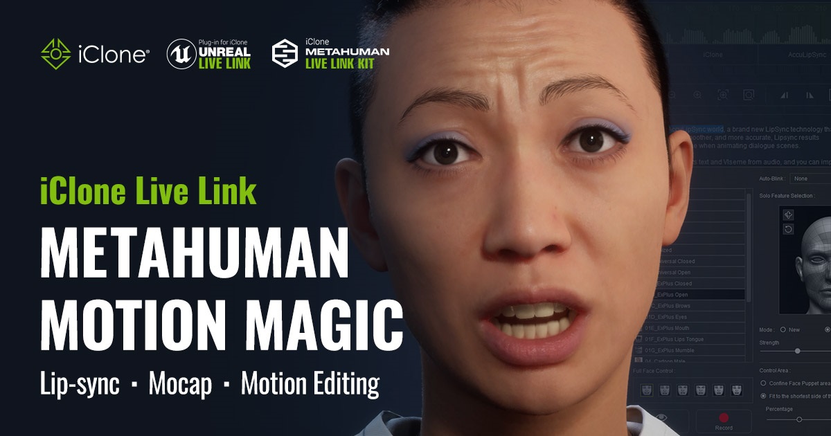Animate MetaHumans & WIN ! - 2021 iClone Lip Sync Animation Contest ...
