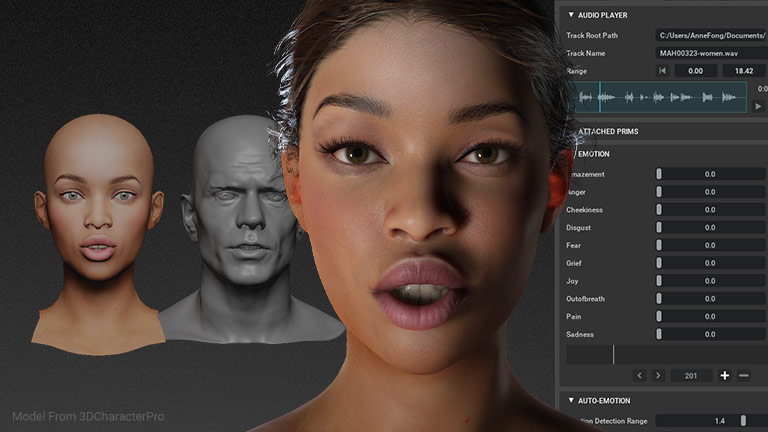 Audio2Face: AI-Powered Expressions & Lip Sync | iClone