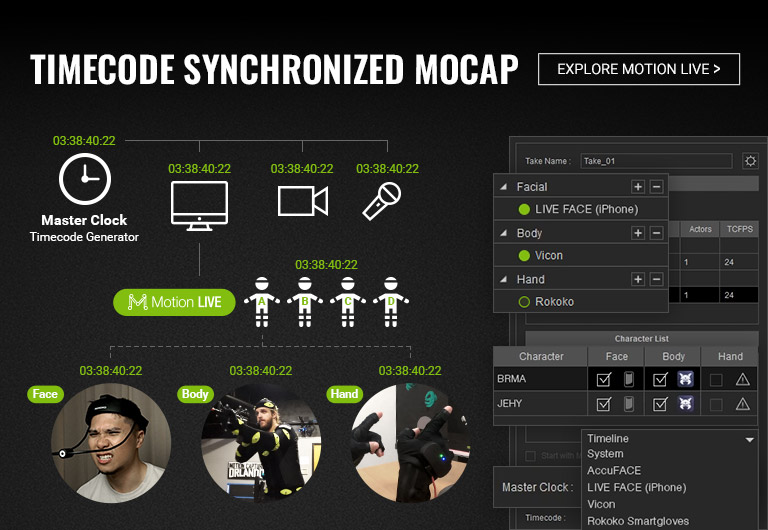 FBX Timecode Sync with iClone | TimeCode