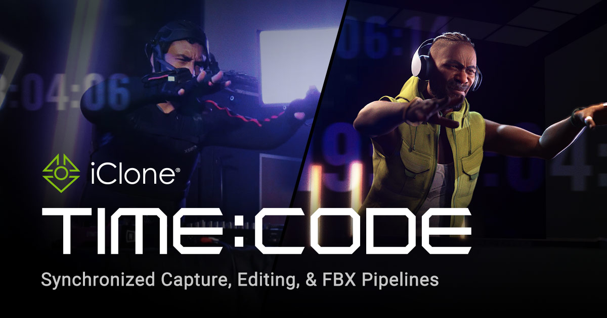 FBX Timecode Sync with iClone | TimeCode