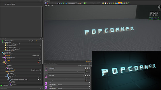 iClone PopcornFX Particle VFX - Technology Integration