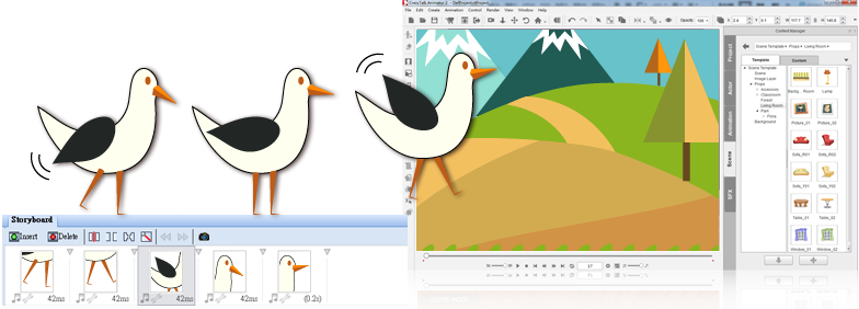 CrazyTalk Animator 2 Draw & Paint - 2D Animation Software & Cartoon Maker