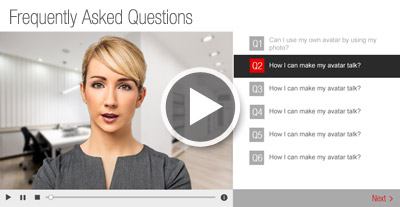 Create Talking Web Avatar | CrazyTalk Interactive