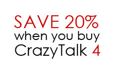 CrazyTalk 4 Release- Create talking animated messages from any digital ...