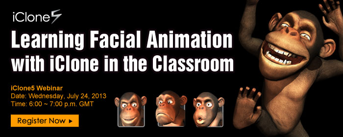 iClone5 Webinar - Learning Facial Animation with iClone in the Classroom