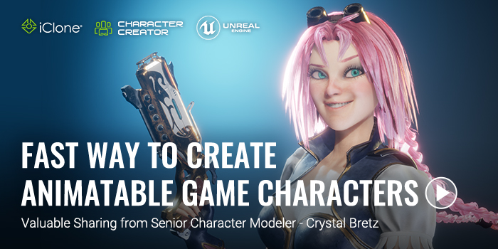 Find the Fast Way to Create Animatable Game Characters