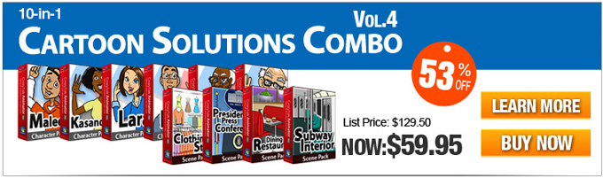Cartoon Solutions Combo Collection