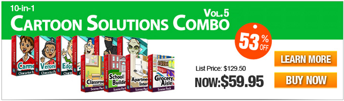 Cartoon Solutions Combo Collection