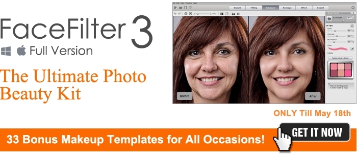 FaceFilter3 PRO Bonus Upgrade! Limited Time!