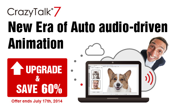 CrazyTalk7 Smart Upgrade: Create Auto Audio-Driven Animation the Easy Way
