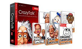 CrazyTalk 7 PRO- Unleash all the power of CrazyTalk 7!