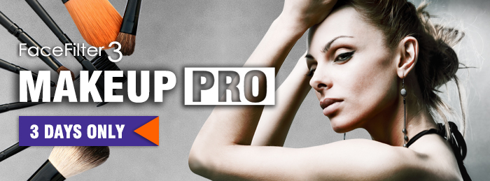 3 Days Only -Turn your FaceFilter 3 into a professional makeup artist!