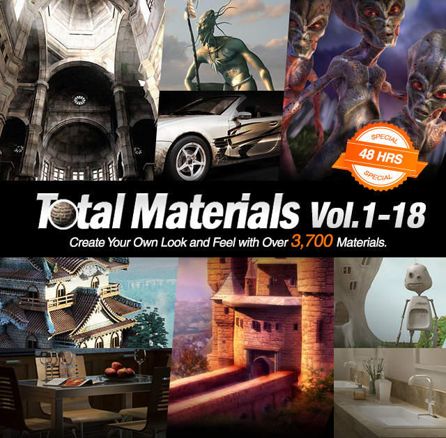 Limited Time- Grab 3,706 High-Res Materials in One Deal!