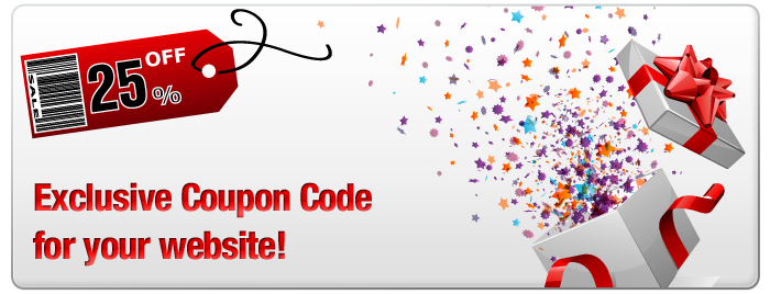 Exclusive 25% OFF Exclusive Coupon Code for your website from ...