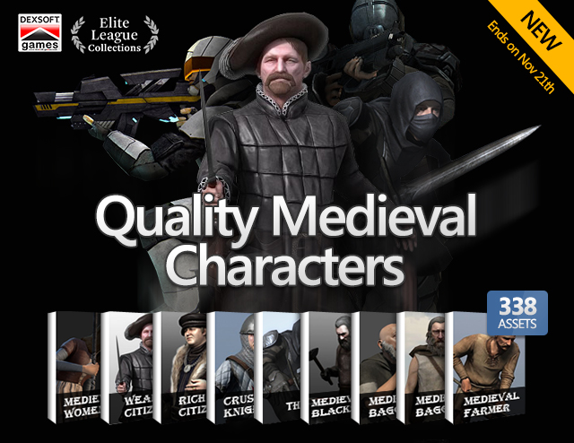 New! - 9 Classical Medieval Characters in this EXCLUSIVE EMAIL