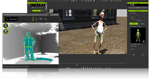iClone Mocap Plug-in for Kinect - Applications