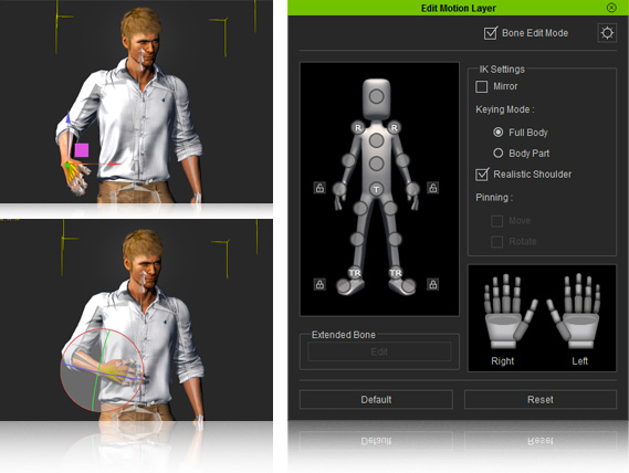 iClone Mocap Plug-in for Kinect - Applications